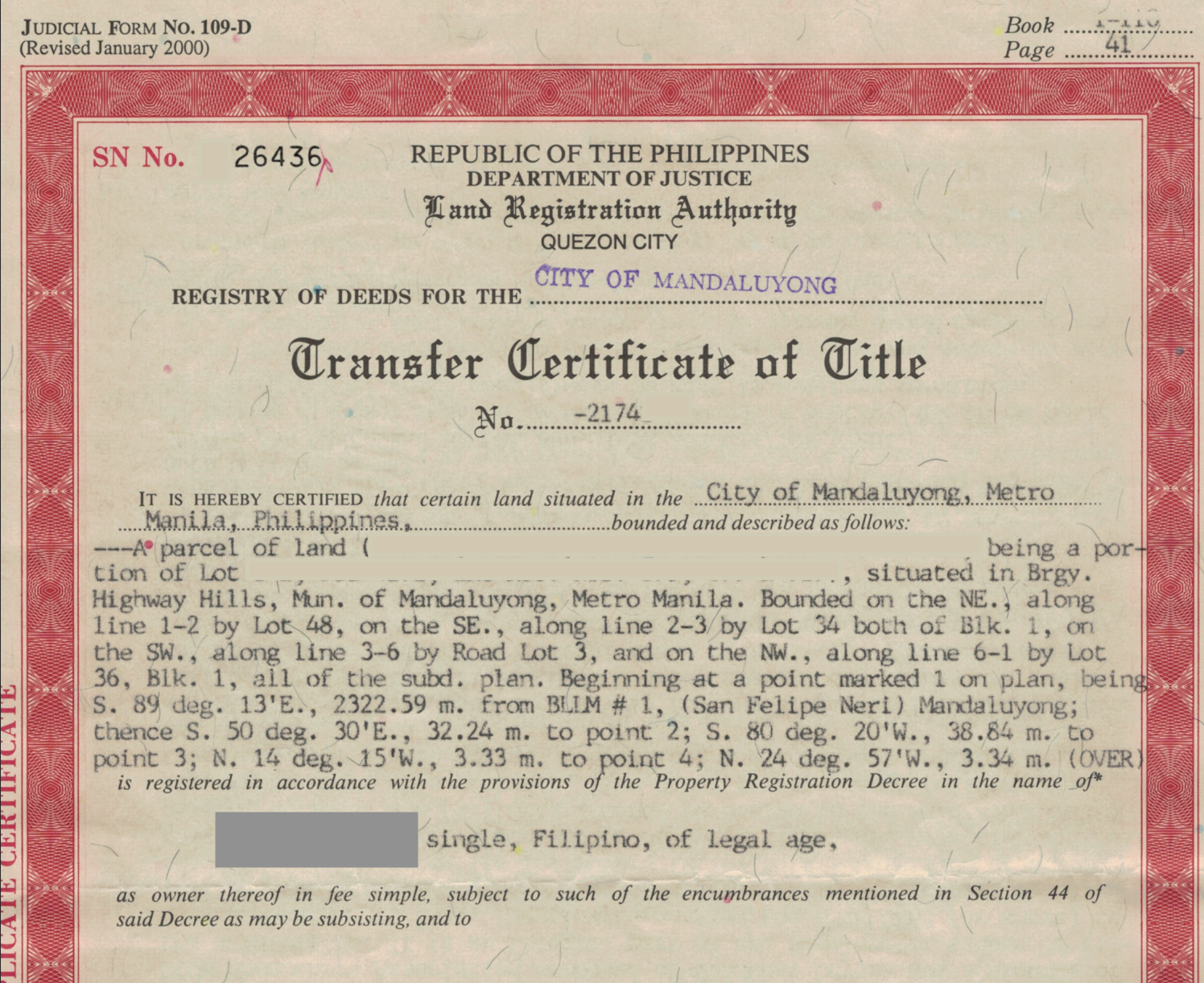 Procedure For Land Title In Philippines